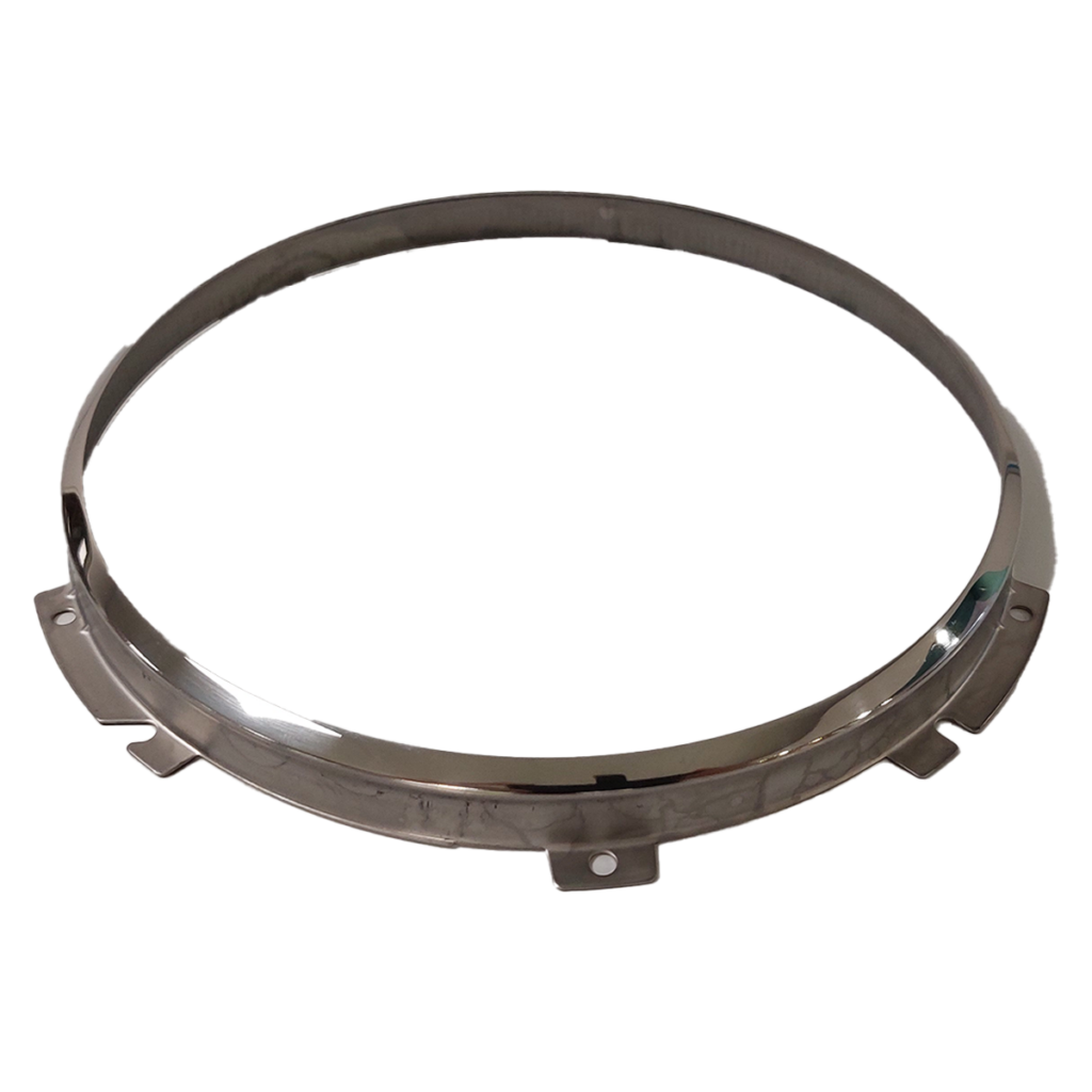 7″ Headlamp Retaining Bezel In Stainless Steel (S5401SRA) – WIPAC