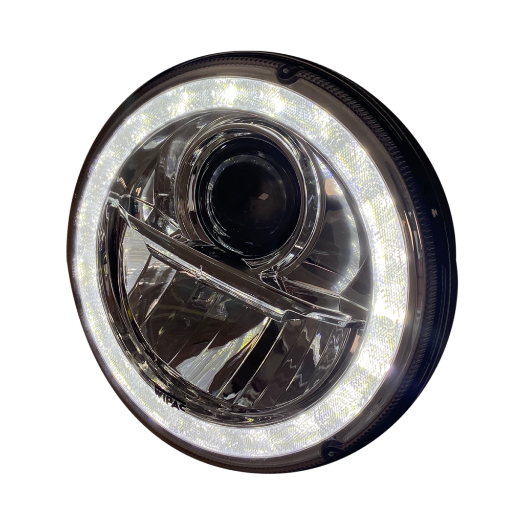 The WIPAC Exclusive 7″ LED Headlight – WIPAC